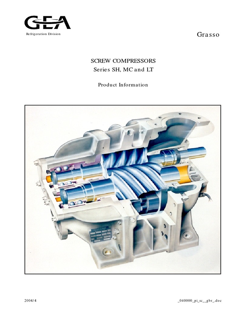 GRASSO Screw Comp - Product Information | PDF | Gas Compressor | Pump
