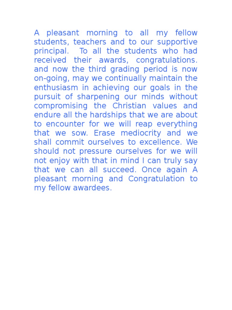 Closing Remarks | PDF