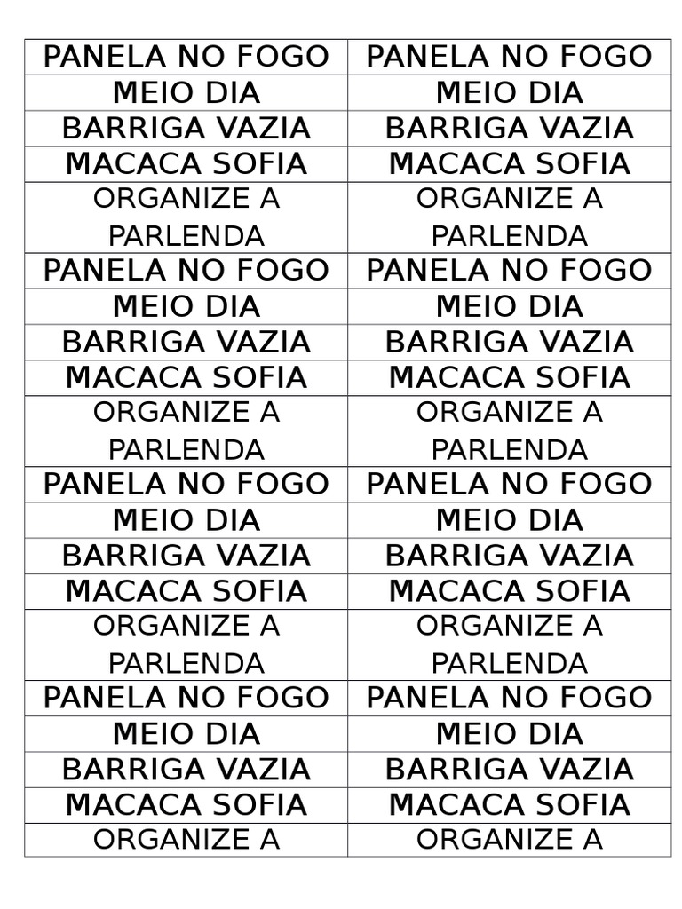 Parlenda Macaca Sofia Fatiada | PDF