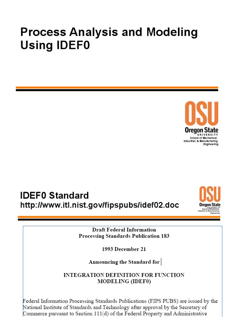 IDEF0 Function Modeling Overview | PDF | Systems Science | Software Engineering