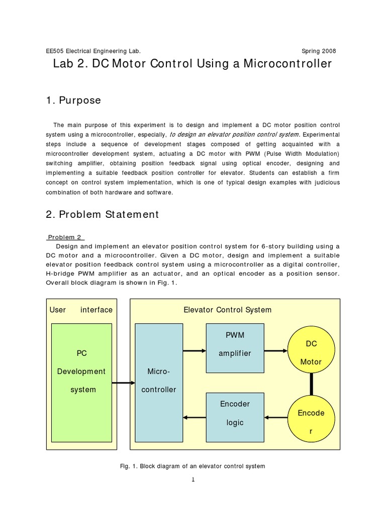Lab2 MotorControl 08 | PDF | Computer Architecture | Electronics