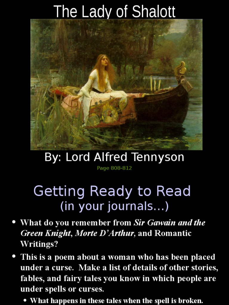 Lady of Shalott | PDF | Poetry | Reading Comprehension