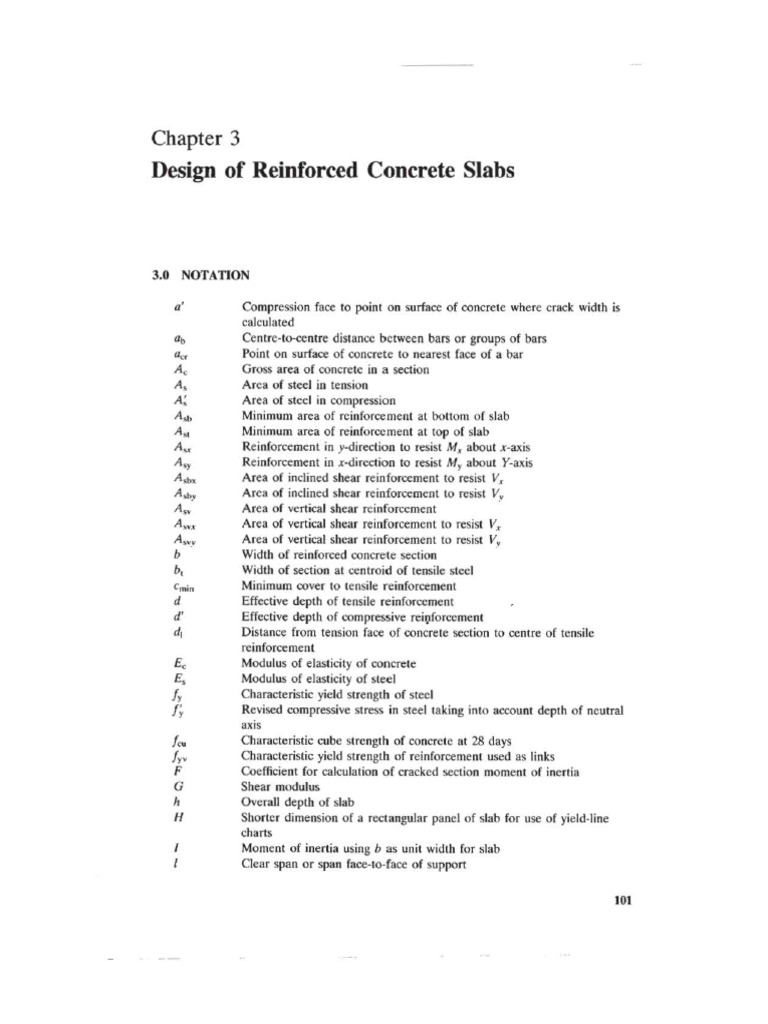 3 Design of Reinforce Concrete Slab | PDF | Bending | Strength Of Materials