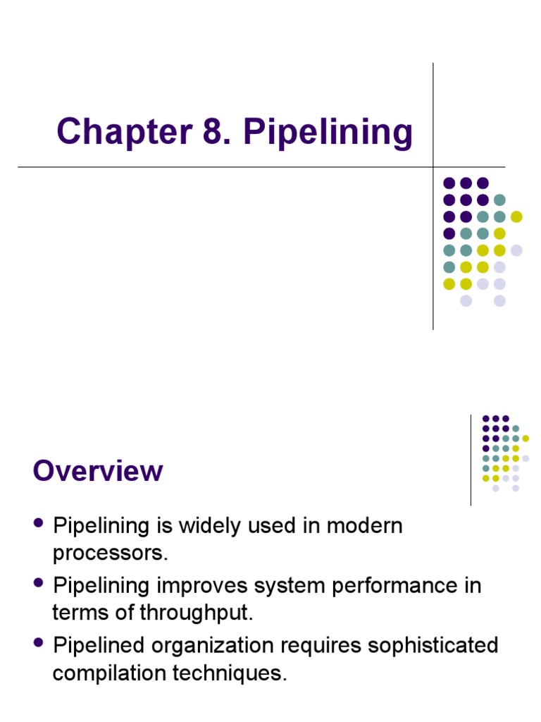 Chapter 8 - Pipelining | PDF | Office Equipment | Central Processing Unit