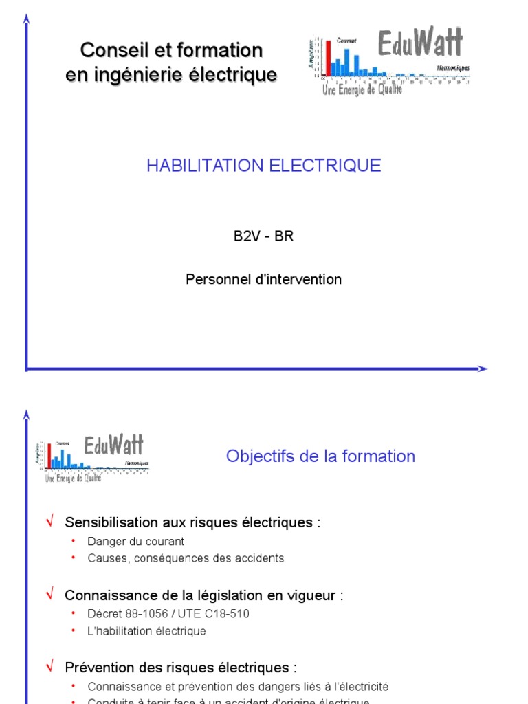 Habilitation B2V BR | PDF | Grandeur physique | Électricité