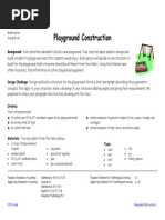 Geometry Construction Project Rubric | PDF | Art