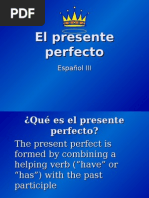 216 - Tiempos Perfectos | PDF | Perfect (Grammar) | Grammatical Tense