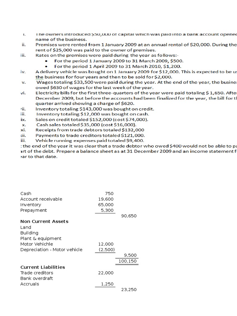 TT Ltd 2009 Financial Overview | PDF