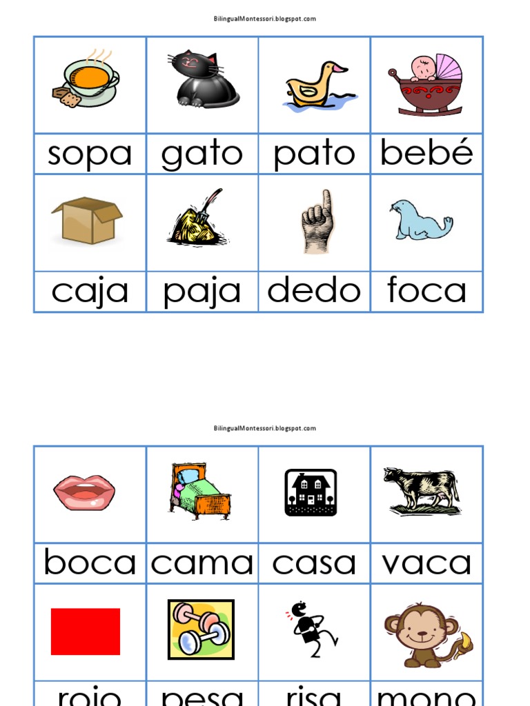 Palabras 4 Letras | PDF