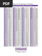 Depo-Provera Perpetualcalendar: 4-Times-A-Year Dosing Flexibility | PDF ...
