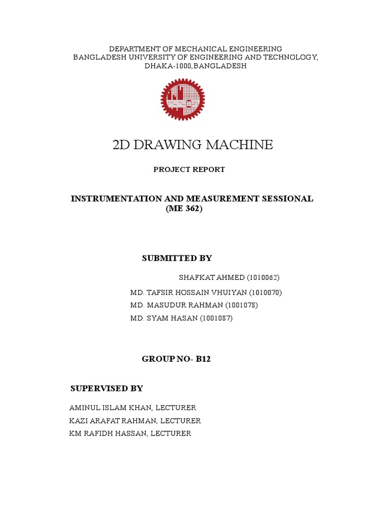 XY Plotter | PDF | Electric Motor | Electronics
