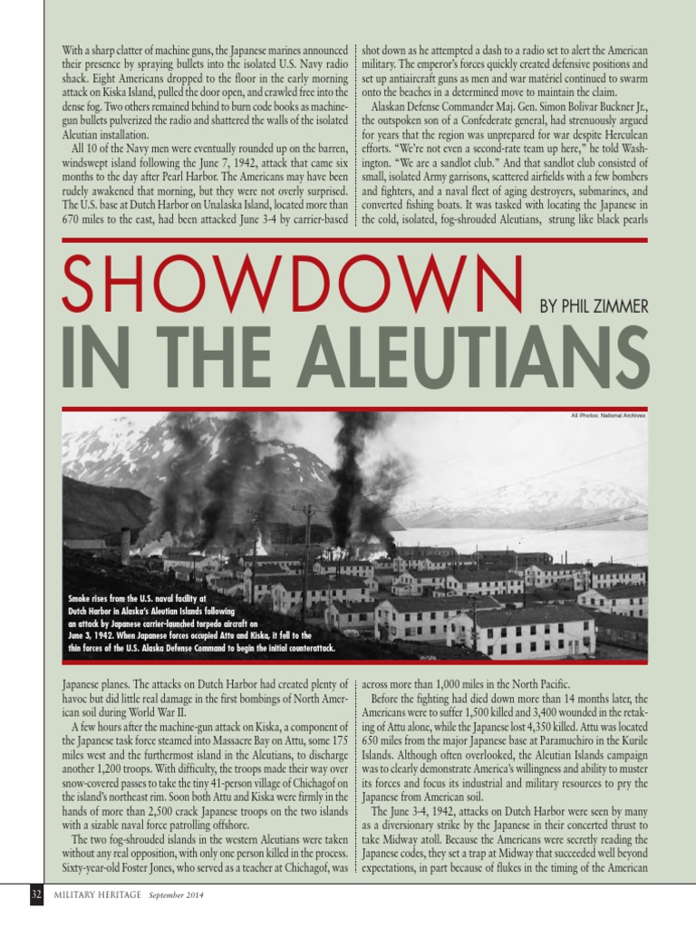 Aleutian Islands Campaign in WW2 | PDF | Empire Of Japan | Warfare