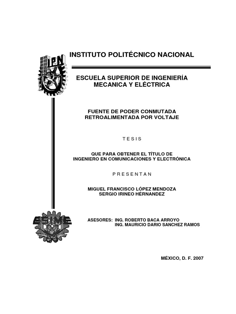 Diseño de Fuente Conmutada TL494 | PDF | Transistor de unión bipolar | Mosfet