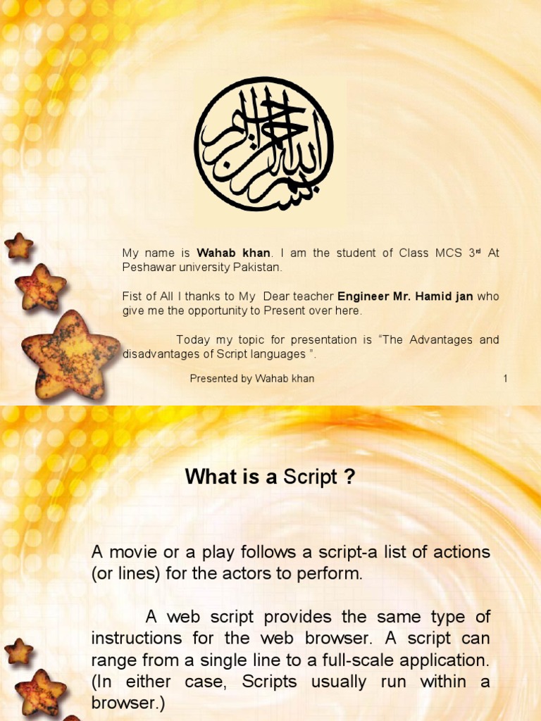 Scripting Languages | PDF | Dynamic Web Page | Scripting Language Scripting Languages | PDF | Dynamic Web Page | Scripting Language