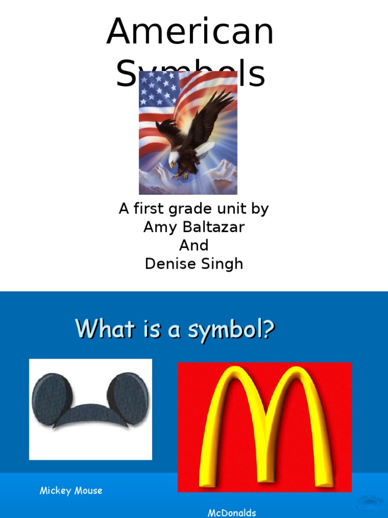 American Symbols for First Graders | PDF