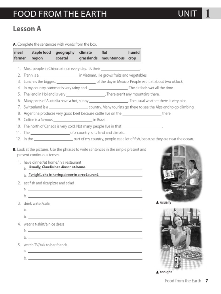 World English 2 - Workbook Unit 1 | PDF | Cocoa Bean | Chocolate