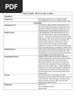 Ruler Drop Test Results - Sheet1 | PDF