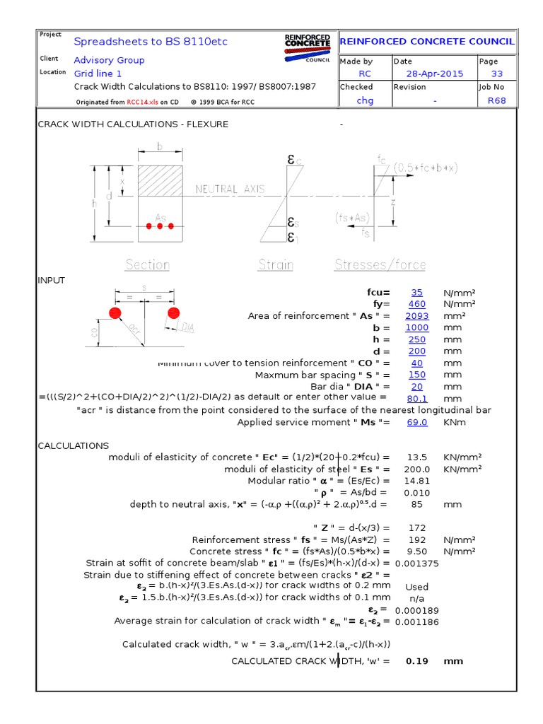 Crack Width | Concrete | Materials Science | Free 30-day Trial | Scribd