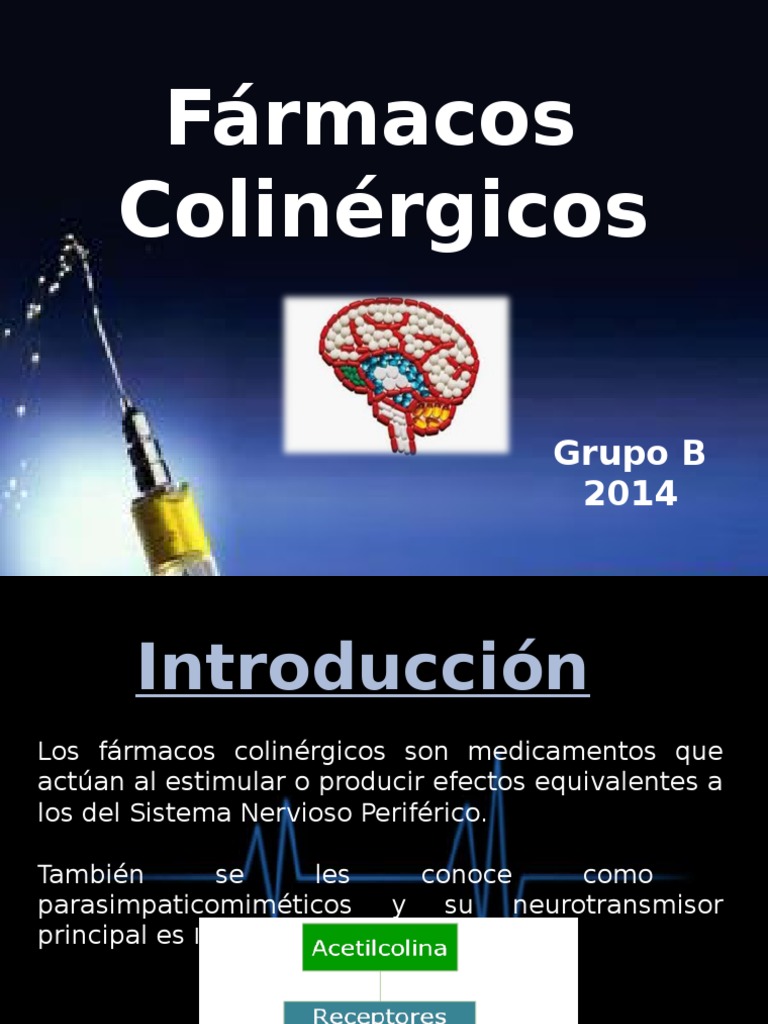 Lab. Fármacos Colinérgicos | PDF | Acetilcolina | Farmacología