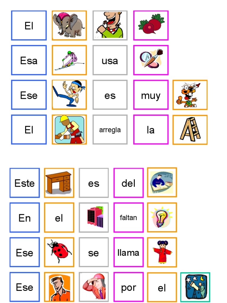 Oraciones Con Polisílabos