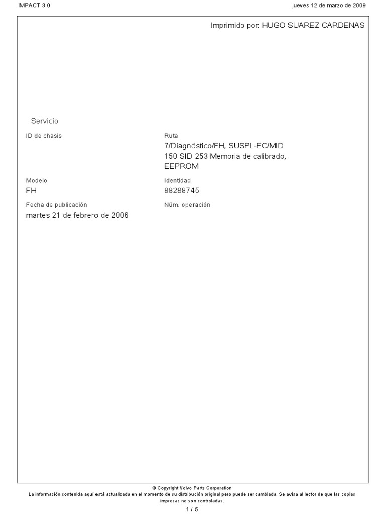 MID 150 SID 253 Memoria de Calibrado, EEPROM | PDF | Informática | Software