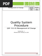 Management of Change Form Template | PDF | Safety | Business