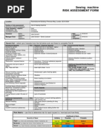 Grinding Equipment Risk Assessment | PDF | Risk | Safety