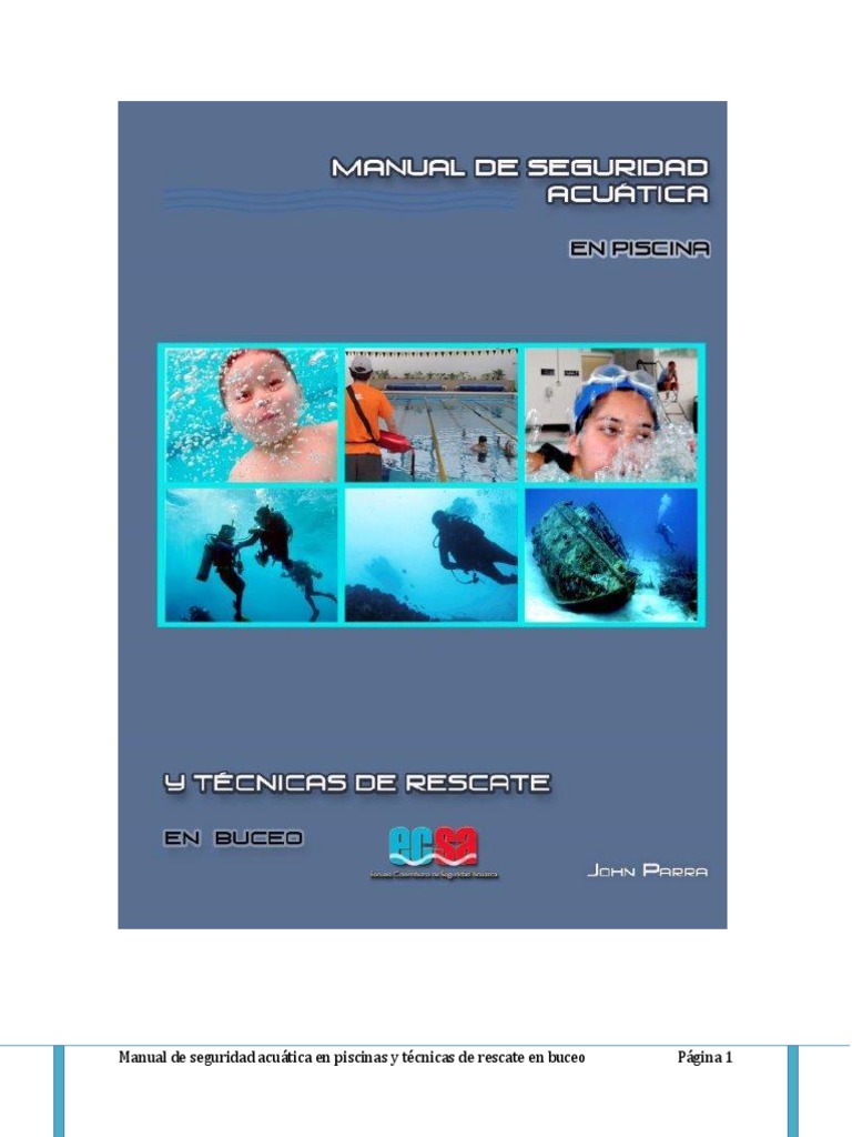 Manual de Seguridad ACUATICA | Descargar gratis PDF | Submarinismo ...