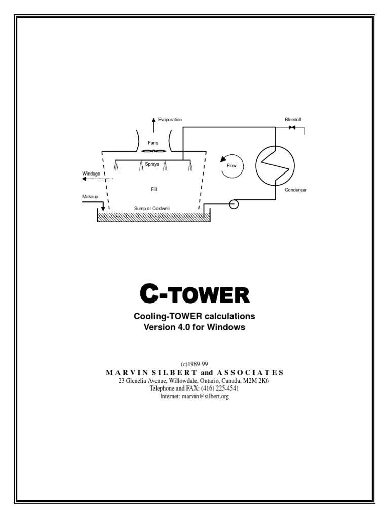 Cooling Tower Manual | PDF | Filtration | Evaporation