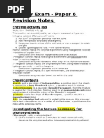 IGCSE Biology Paper 6 Practical Notes - Cattaystudies - 220825 - 183805 ...