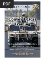 Convoy Commanders Guide for USAR | PDF | Vehicles | Traffic