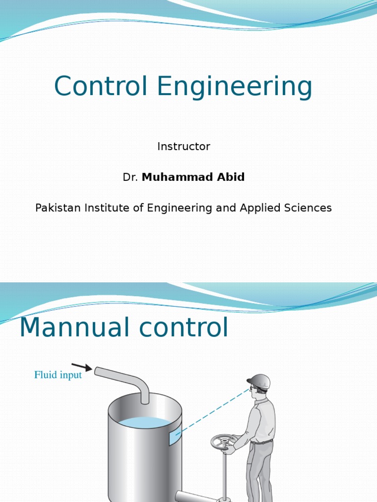 Introductry Lecture For Control System For Mechanical Engieer | Télécharger gratuitement PDF ...