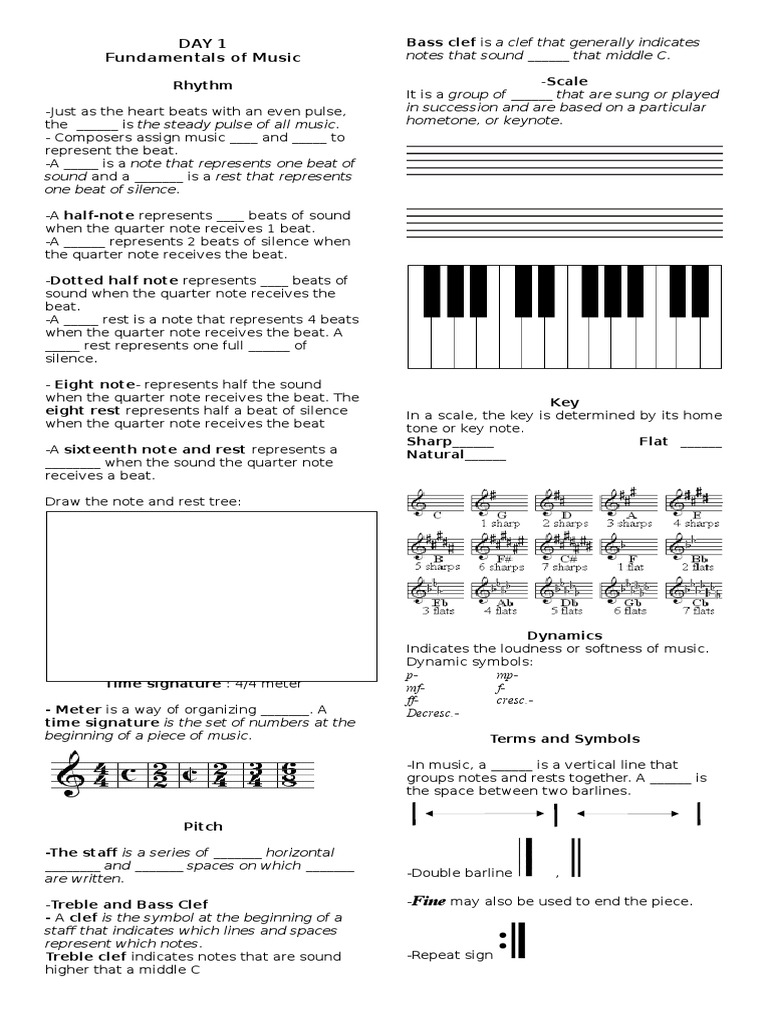 Basic Music Theory | PDF
