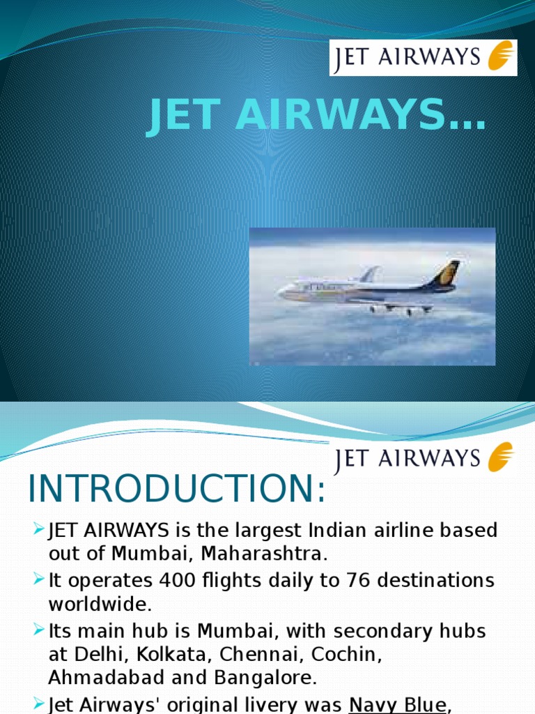 Jet Airways: Overview and History | PDF | Aviation | Earnings