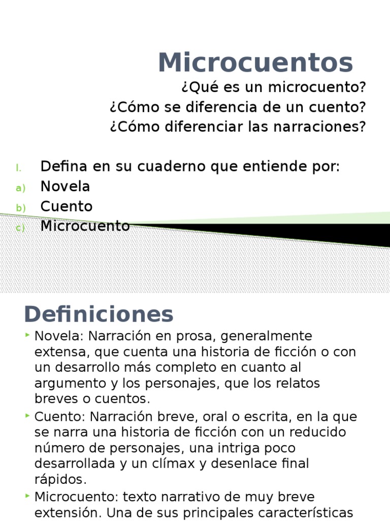 8° Microcuentos | PDF | Cuentos | Ocio