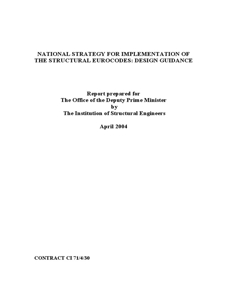 Istructe Eurocodes Implementation | PDF | Standardization ...