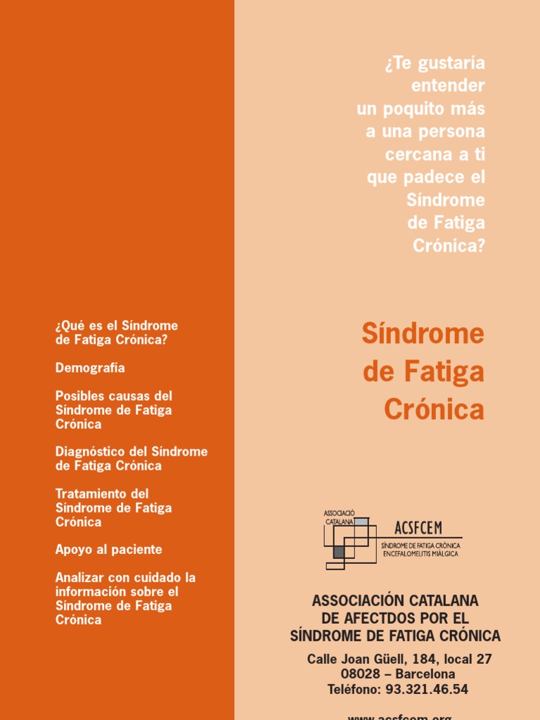 Guia de Síndrome de Fatiga Crónica | PDF Guia de Síndrome de Fatiga Crónica | PDF