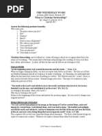 Church Constitution Sample | PDF | Baptists | Christian Church