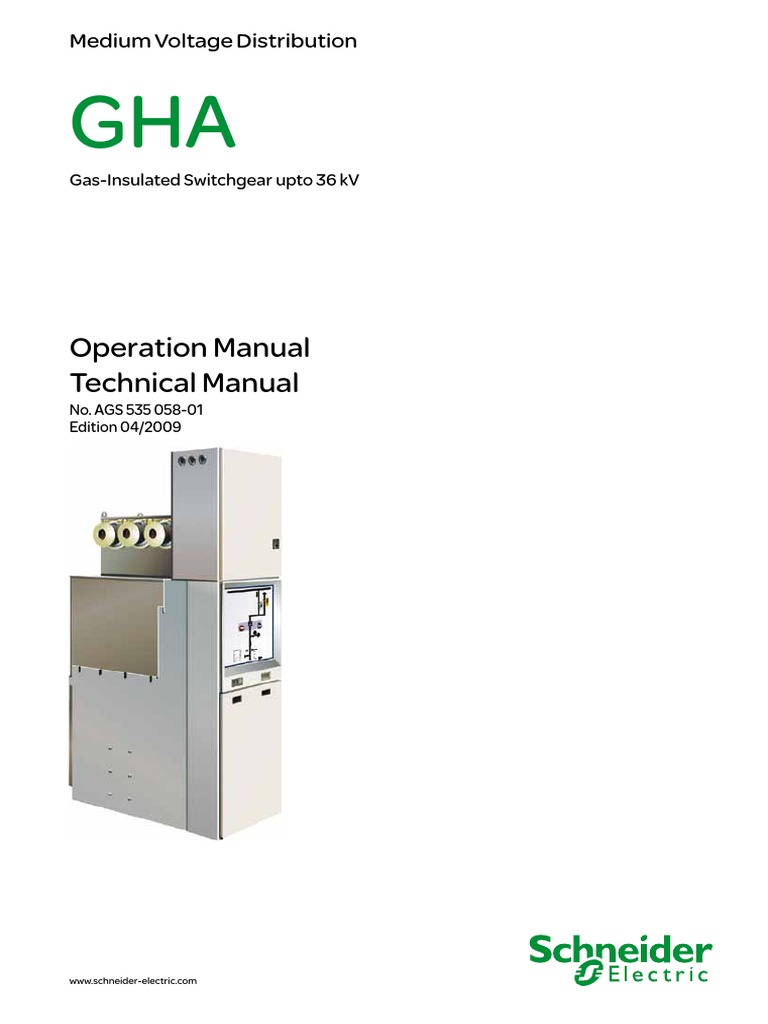 Gas-Insulated Switchgear Upto 36 KV | PDF