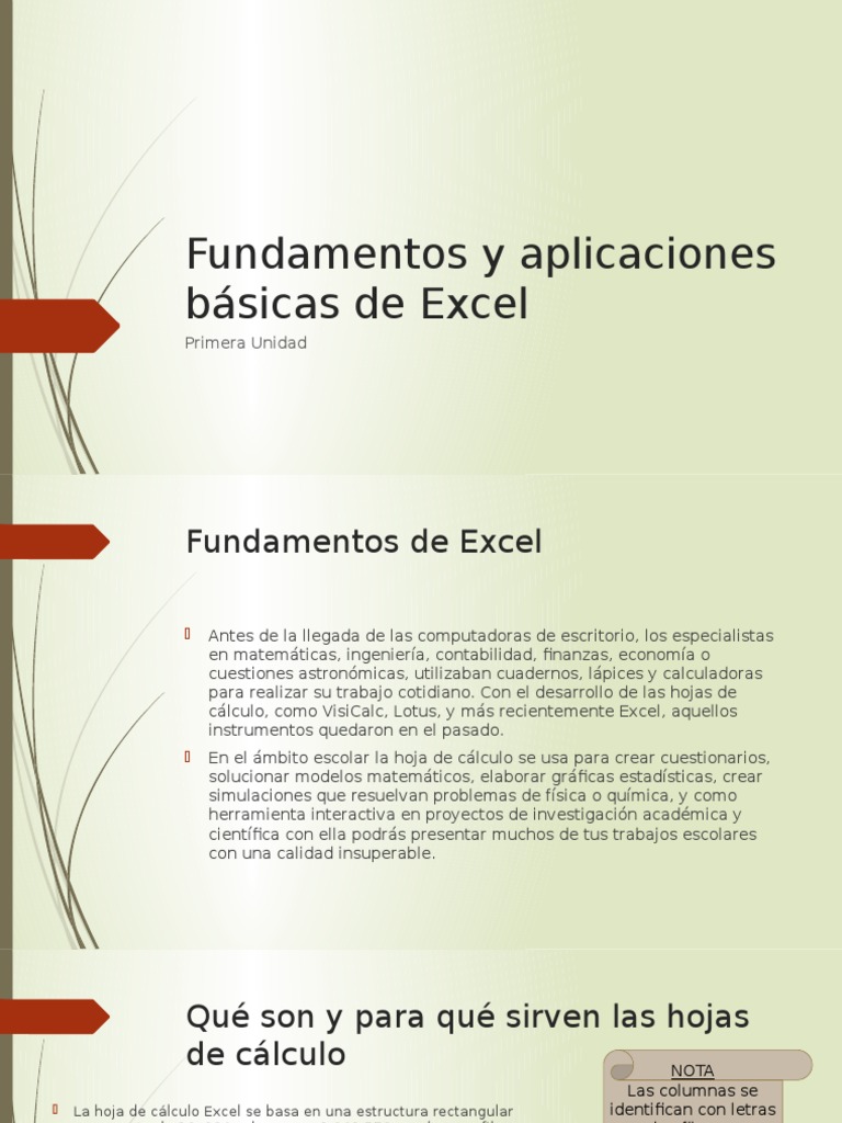 Excel Introducción | PDF | Hoja de cálculo | Microsoft Excel