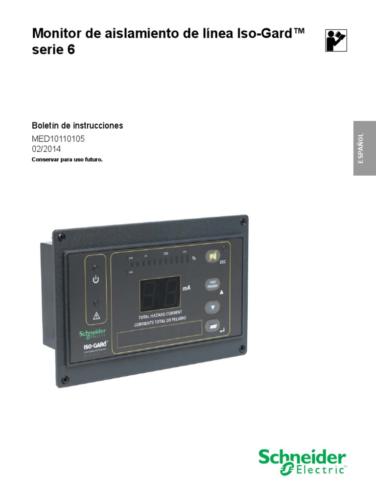 Distribution - Medical Products - Iso-Gard Line Isolation Monitor | PDF ...
