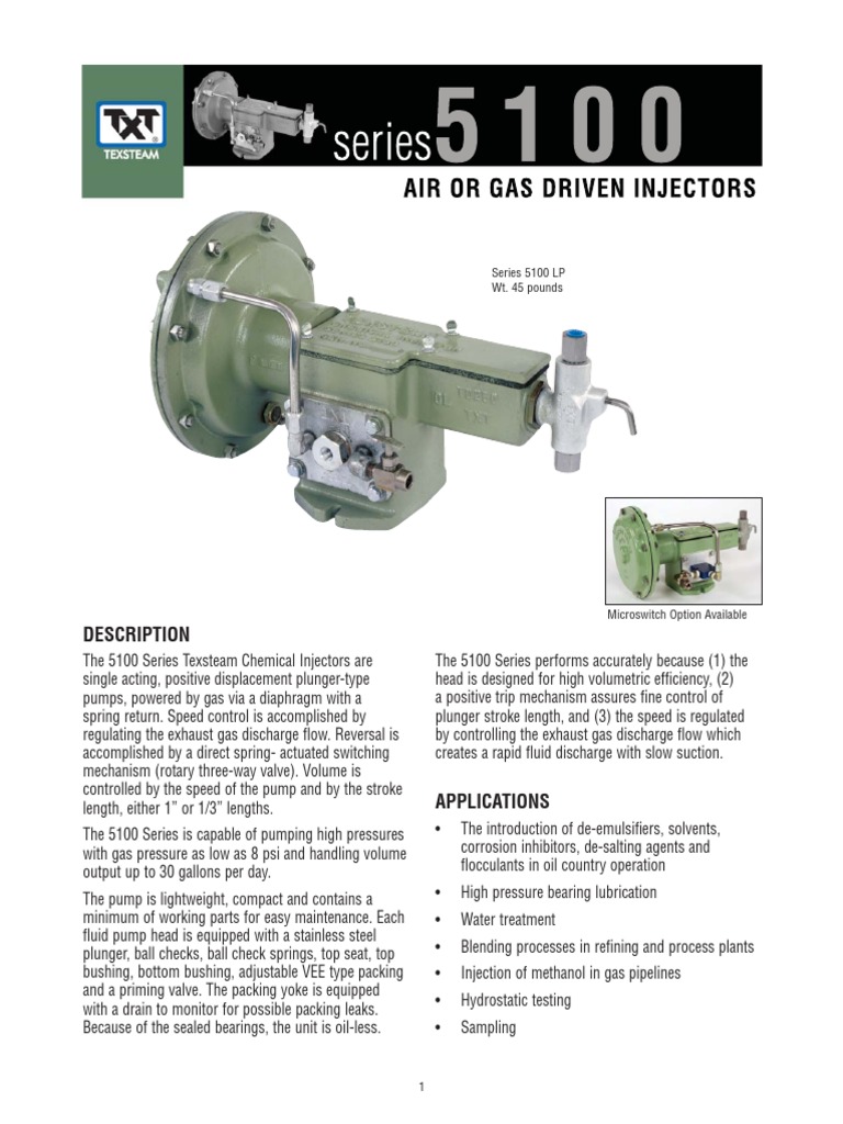 Series 5100 | PDF | Valve | Pump