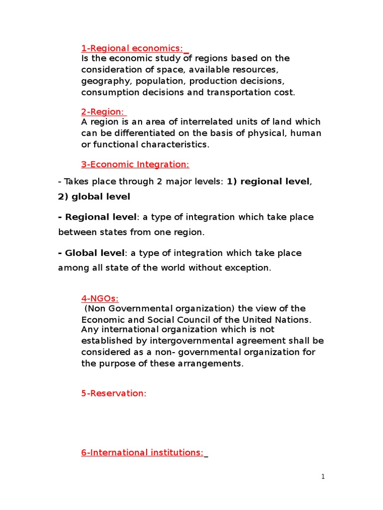 Definitions of International Environment | PDF | World Trade ...