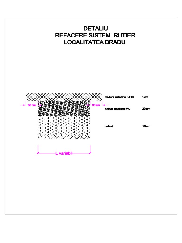 Detaliu Sistem Rutier | PDF