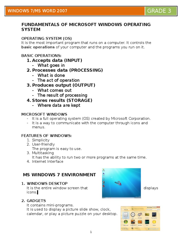 MS WORD Module | PDF | Microsoft Word | Icon (Computing)