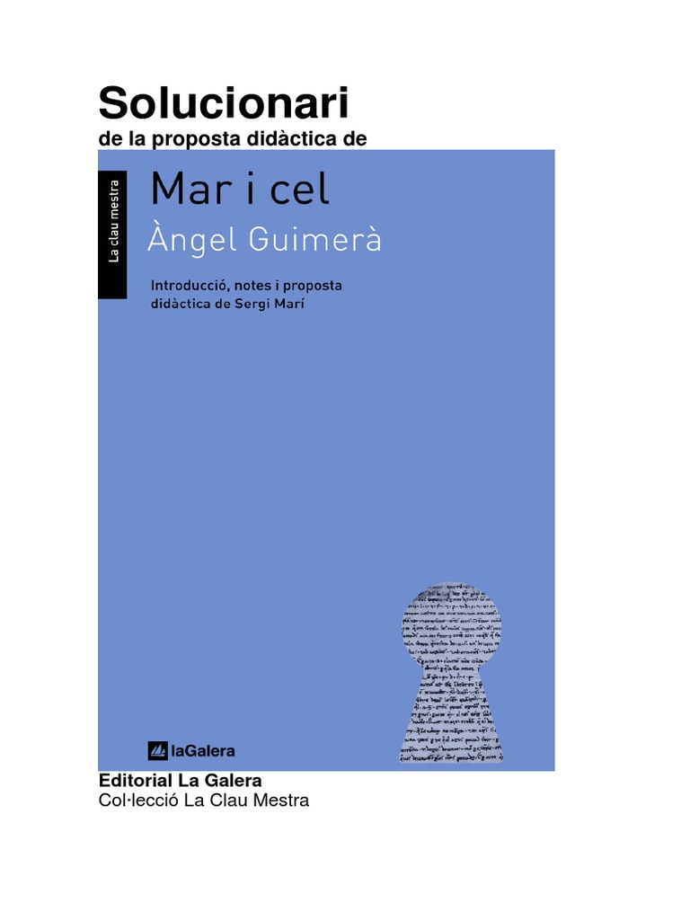 Solucionari Mar I Cel | PDF