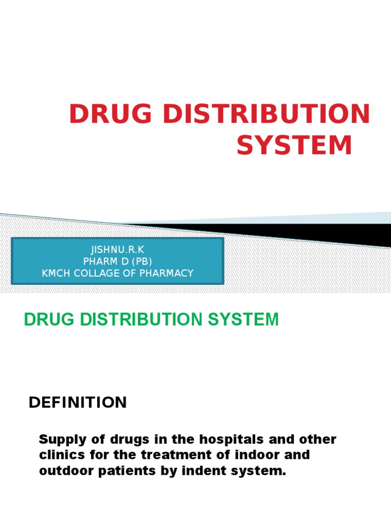 Overview of Hospital Drug Distribution Systems | PDF | Pharmacy ...
