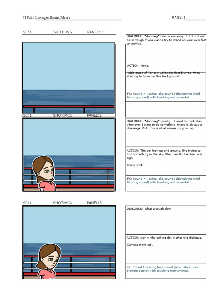 Completed Storyboard | PDF | Leisure