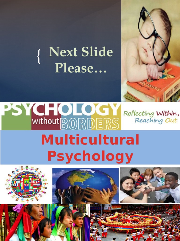 Multicultural Psychology Overview | PDF | Multiculturalism | Psychology