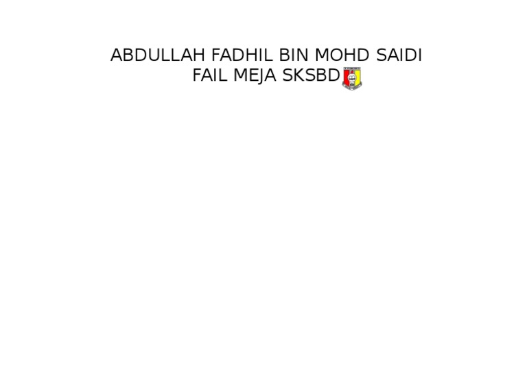 Cover Tepi Fail Mejak | PDF